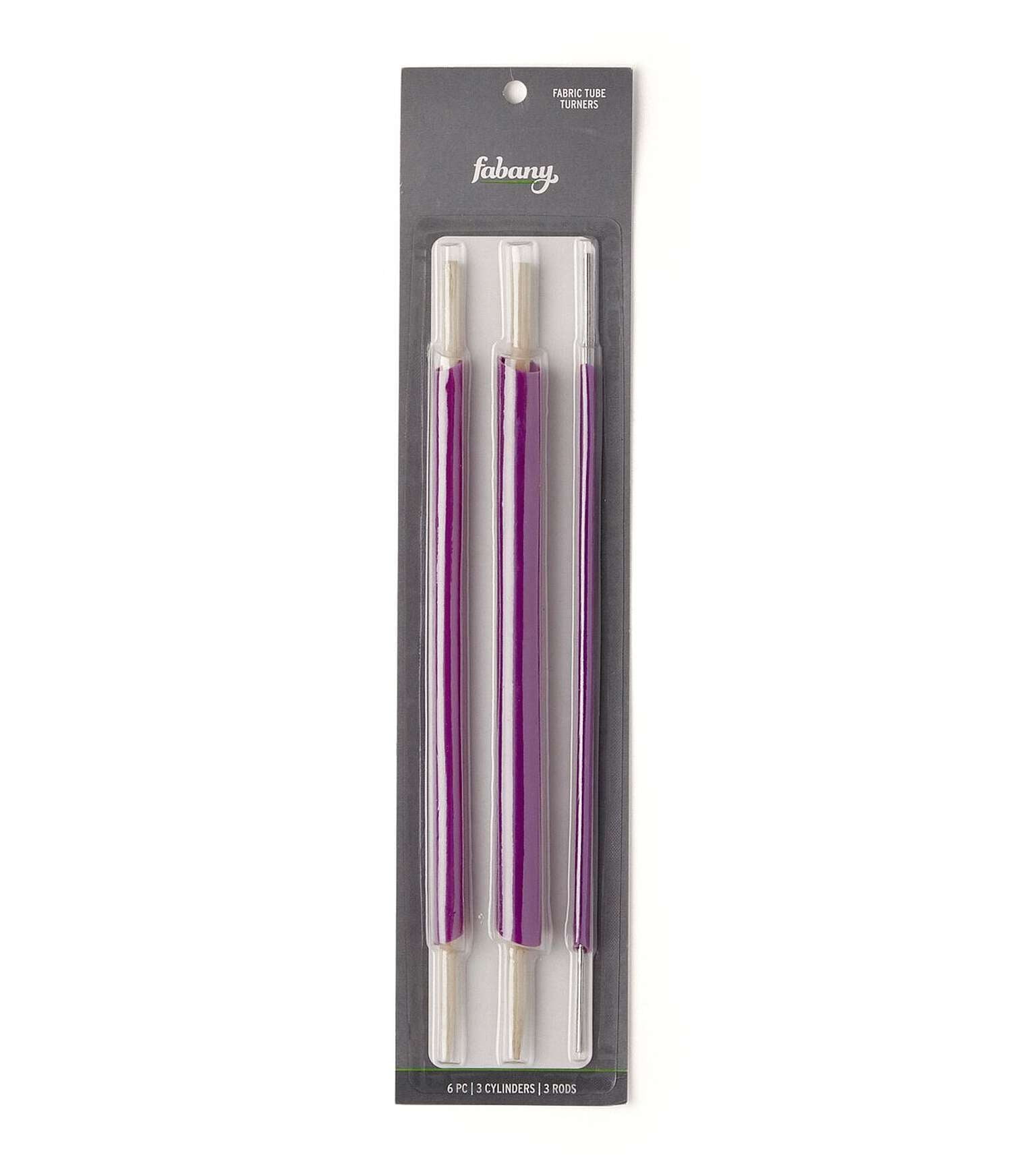 6pc Tube & Cylinder Quick Turn Fabric Turners by Fabany - Walmart.com