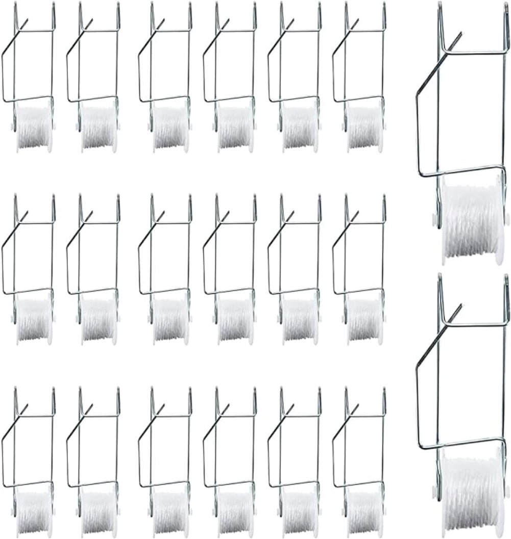 6pcs/10/20pcs Tomato Roller Hooks with 15m Twine Tomato Support Hooks ...