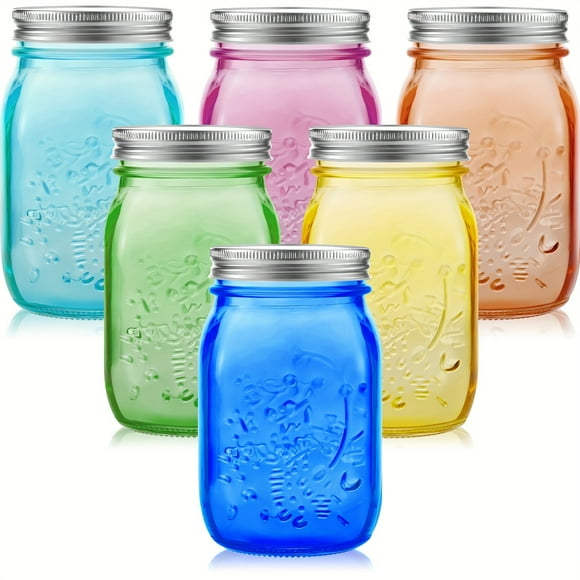 Colorful Mason Jars and Food Storage Containers for Your Home