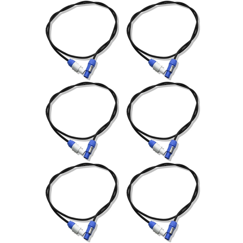 6pcs 1M AC Power Cable for Beam Moving Head Light Beam 5R/7R Moving ...