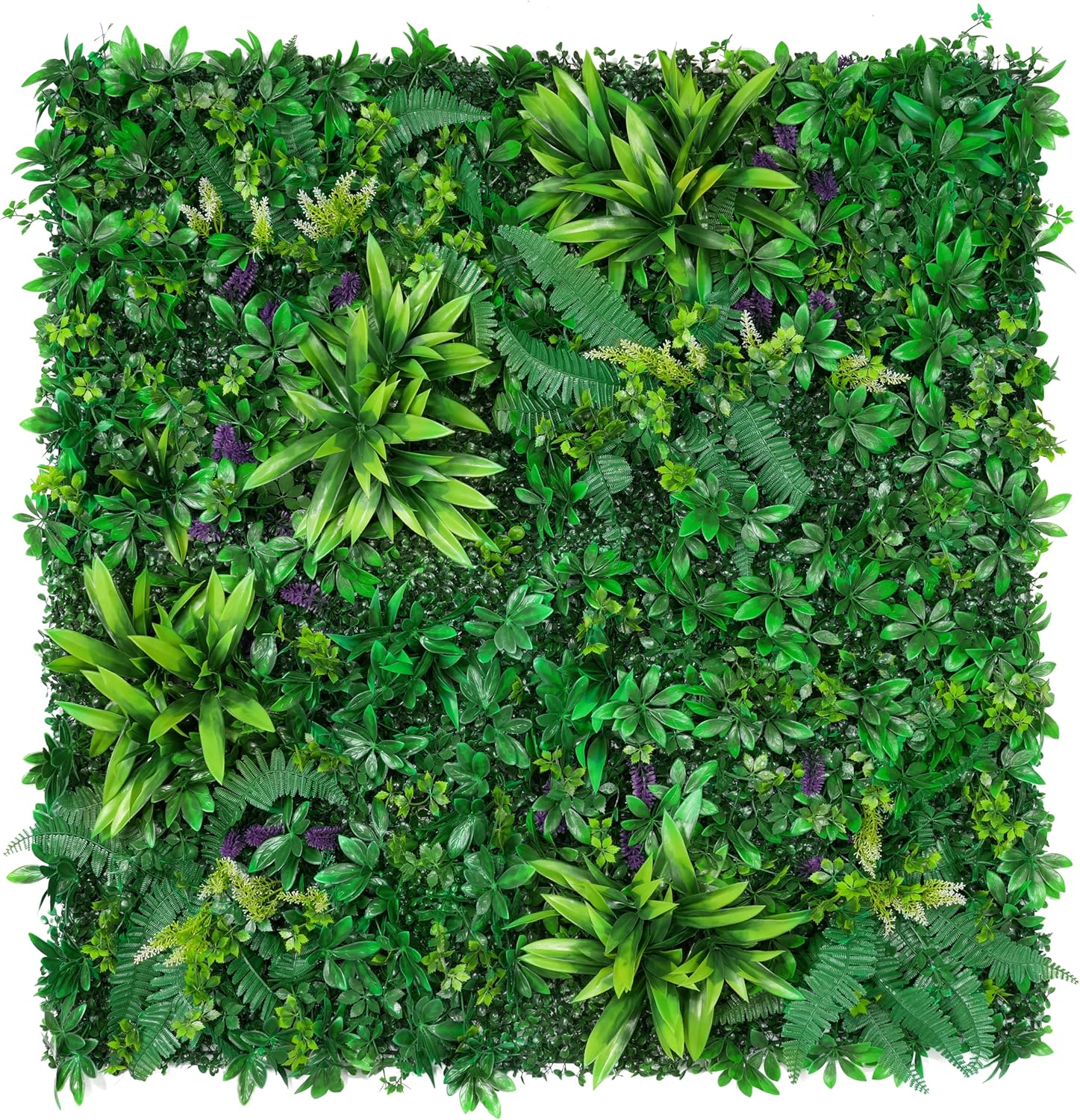 6pcs 20''x20'' Grass Wall Panels, Artificial Hedge Panels Greenery Wall ...