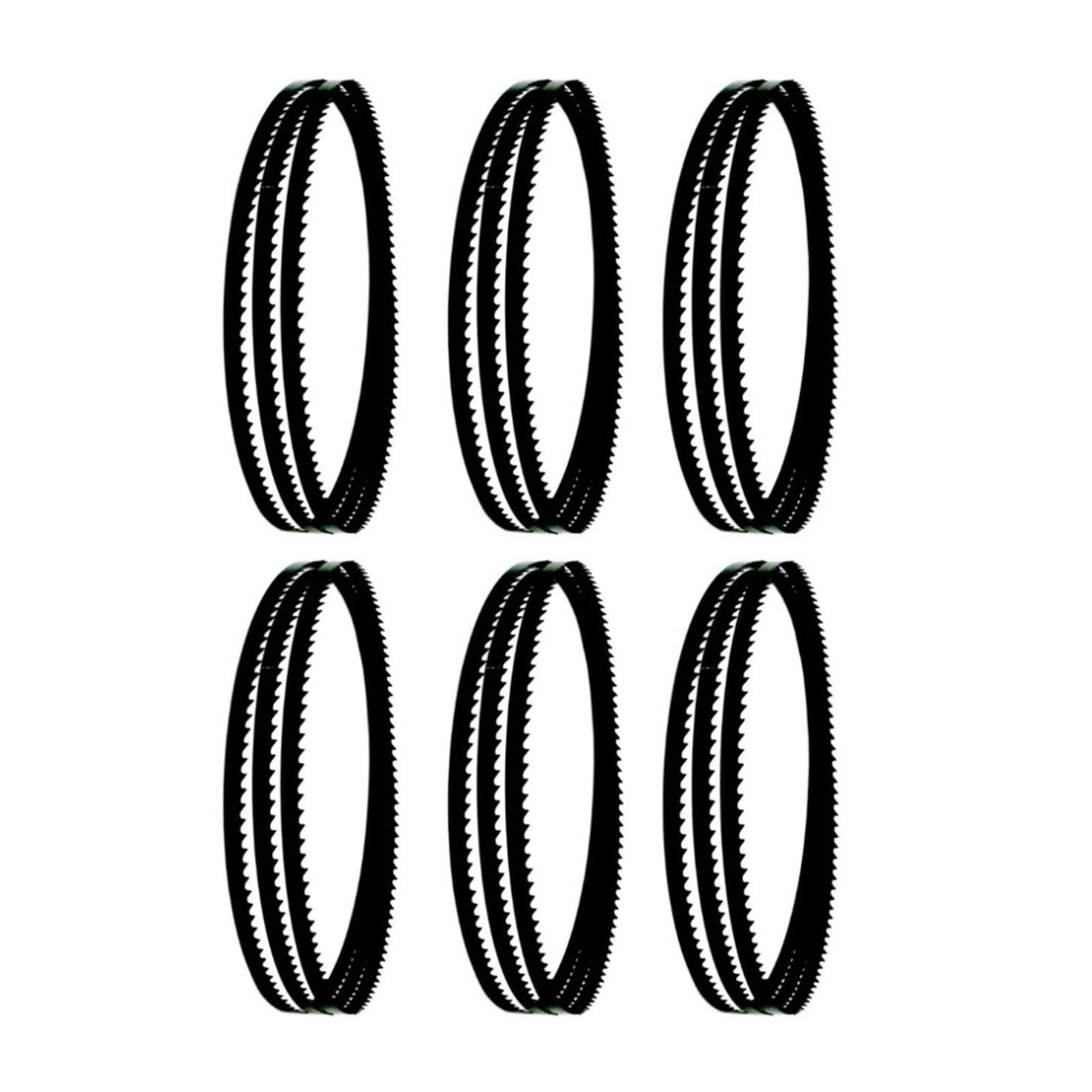 6pcs 2240x6.35x0.35mm/88"x1/4"x0.014" Bandsaw Blade 4 6 10 14 TPI for ...