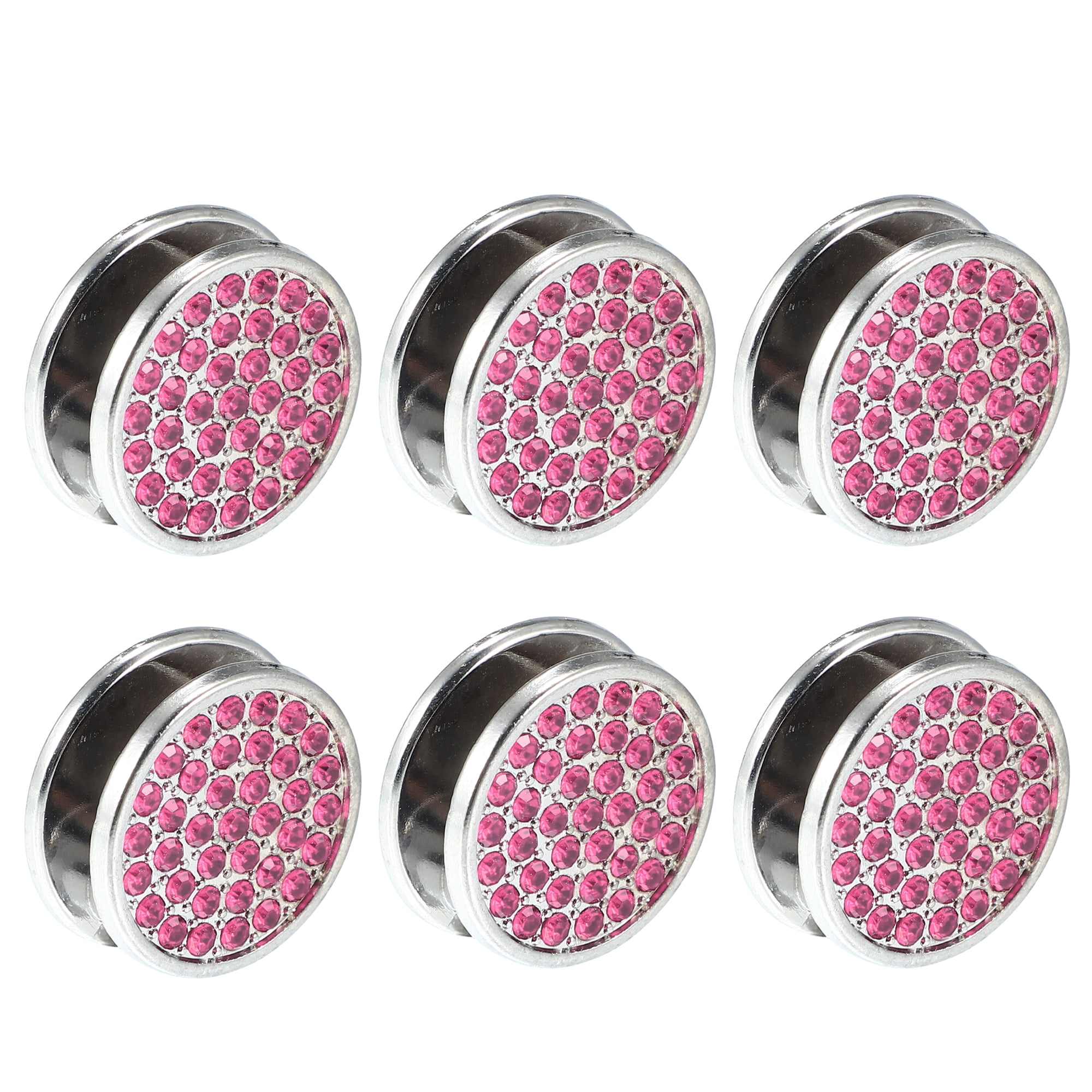 6pcs 22mm Bling Car Cute Hooks Dashboard Hooks Storage Hooks for Keys ...