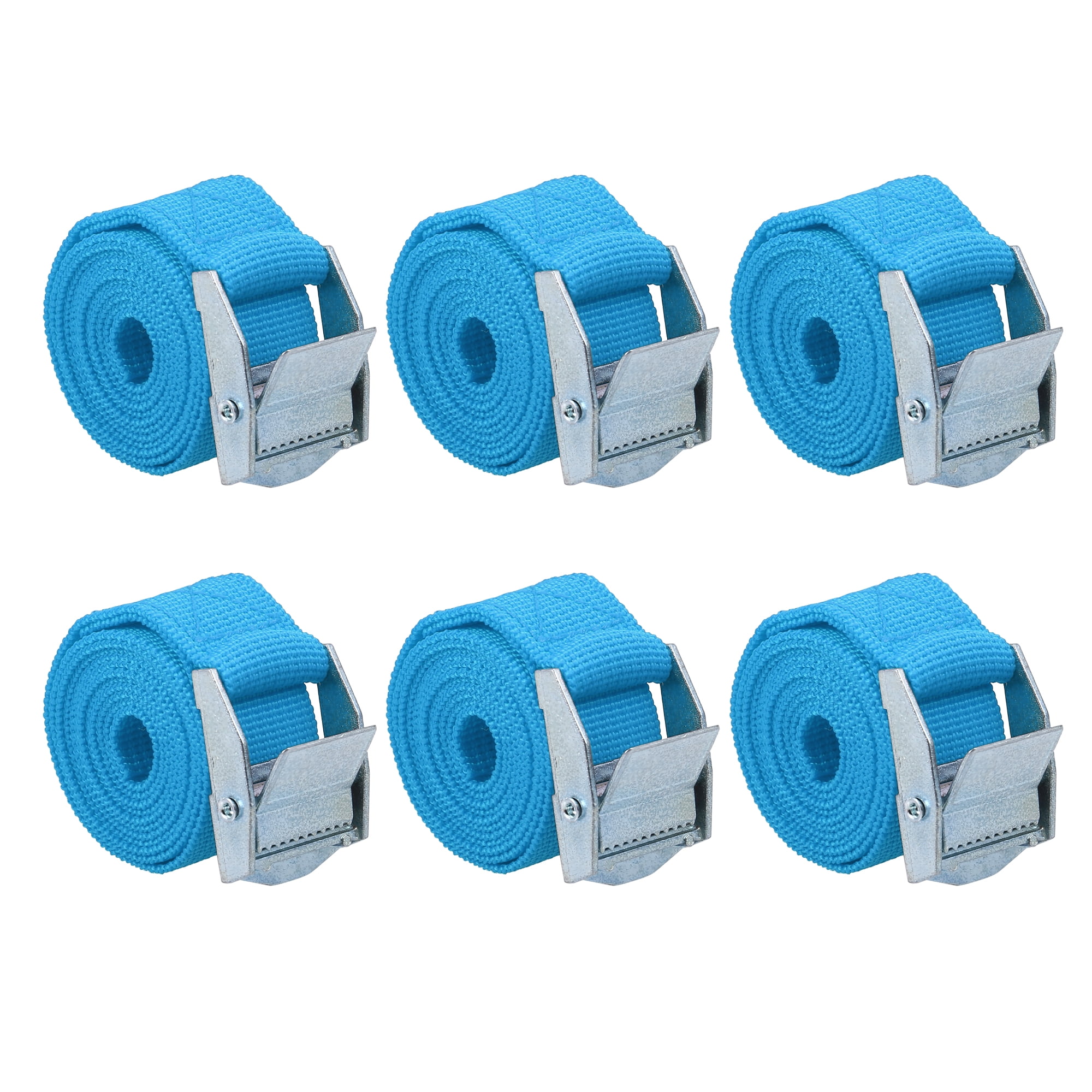 6pcs 3.3ft Cargo Tie Down Straps Lashing Straps Travel Luggage Strap ...