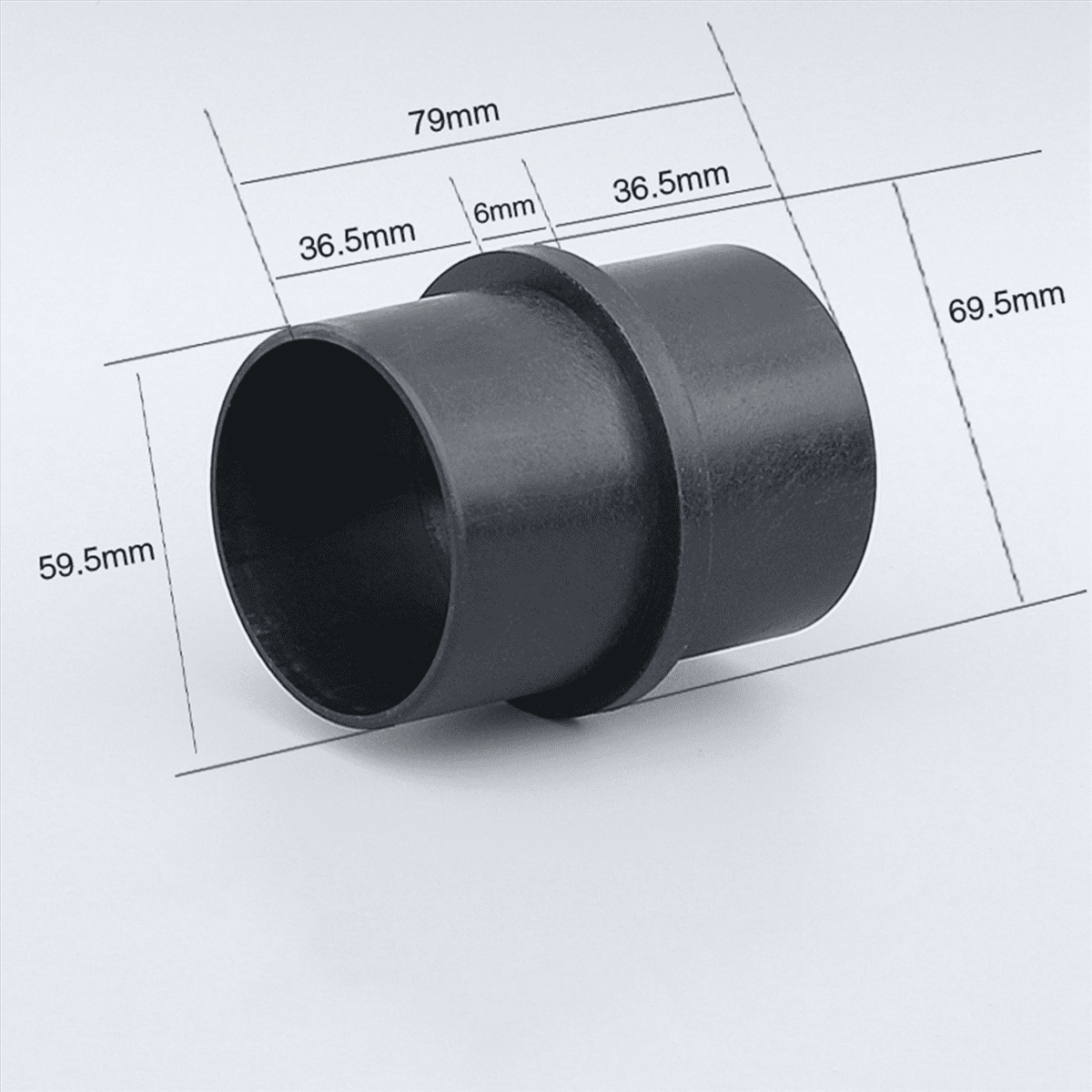 6pcs 60mm Car Heater Duct Joiner Pipe Air Parking Heater Hose Line ...