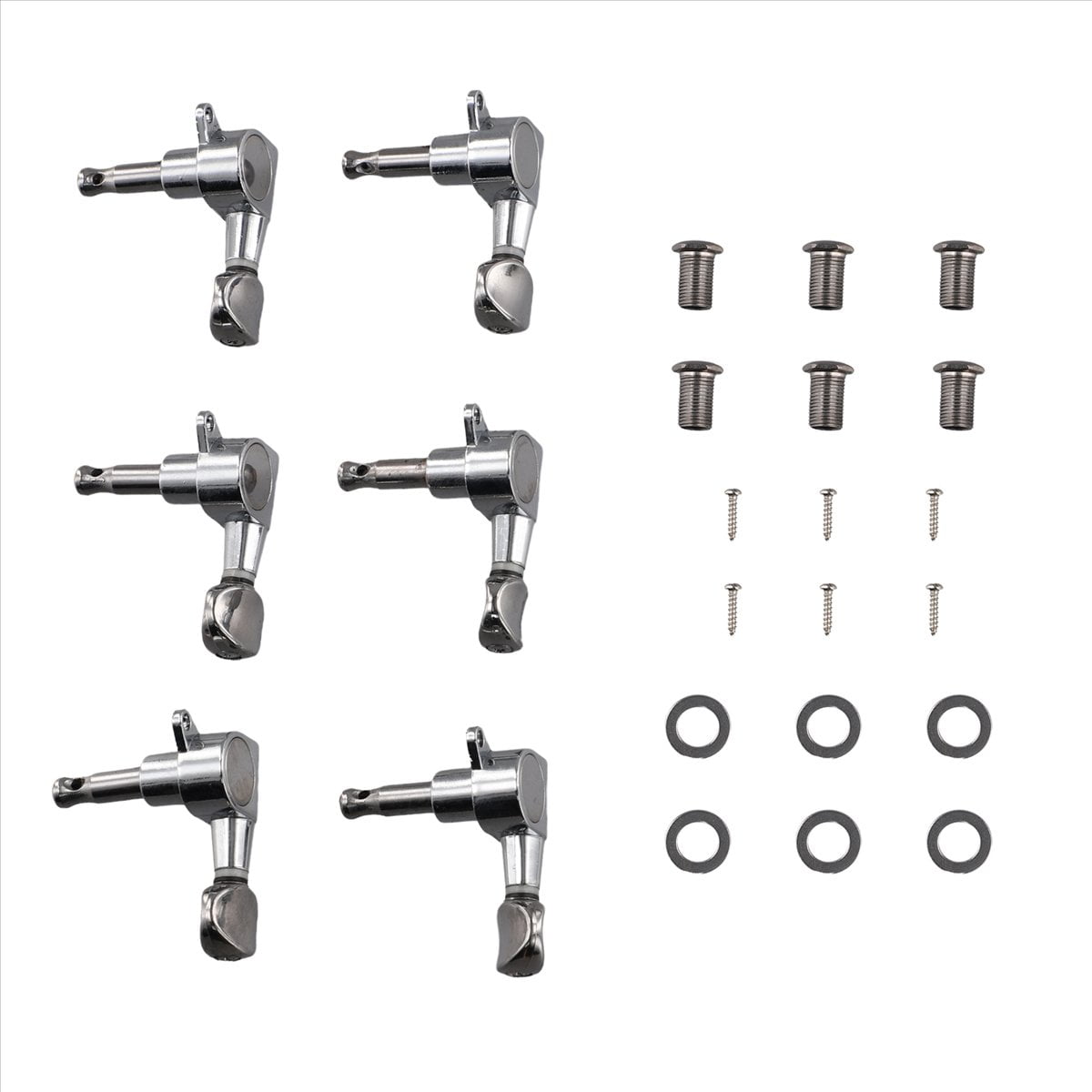 6pcs 6R Guitar Tuning Pegs Tuners Machine Heads for Replacement ...