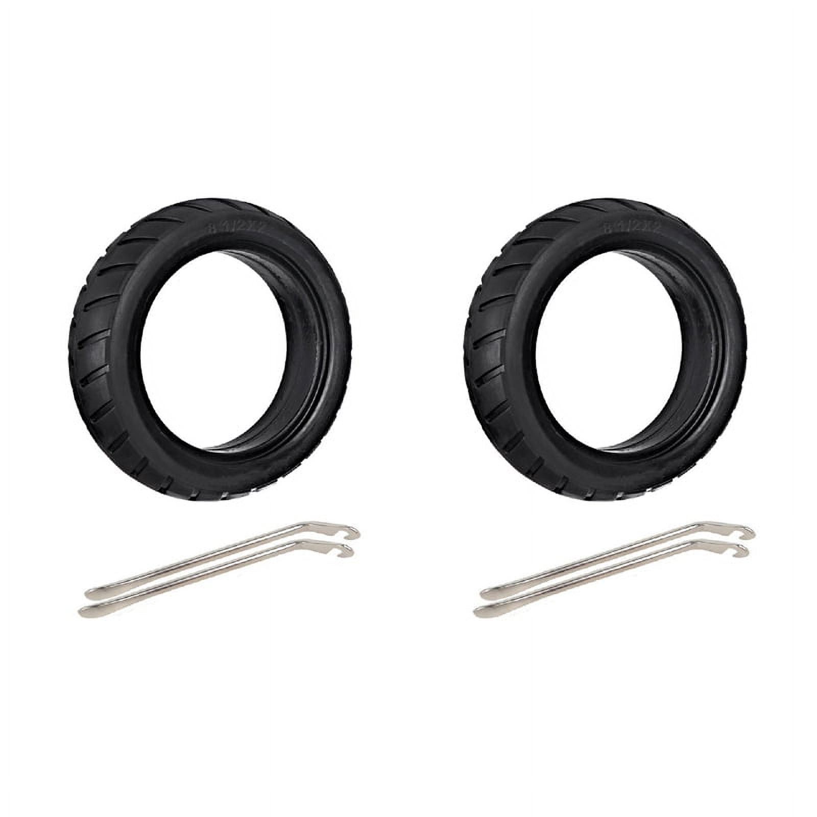 6pcs 8.5 Inch Front/Rear Scooter Tire Wheel Solid Replacement Tyre 8 1 ...