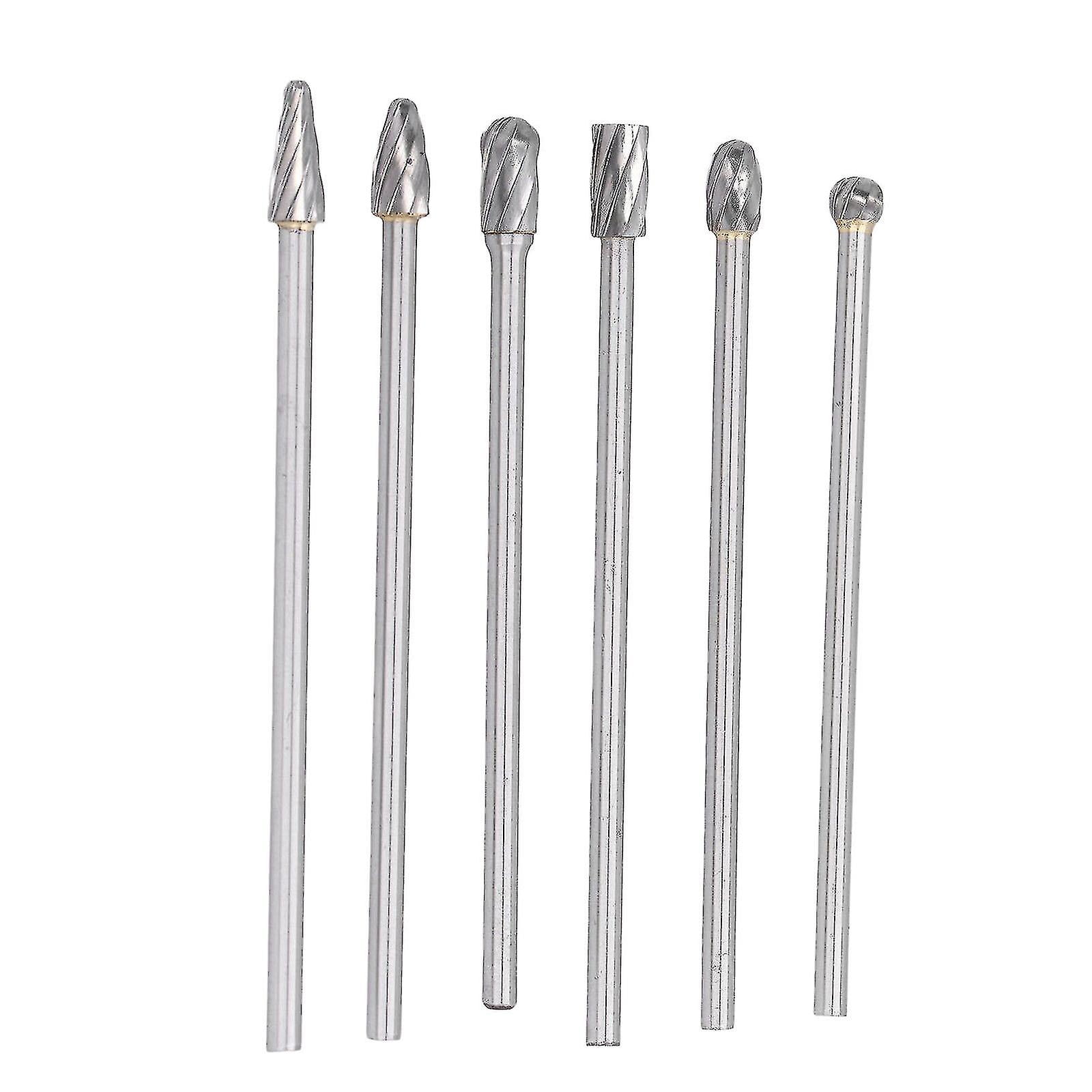 6pcs 85hra Cylinder Head Porting Kit Tungsten Carbide Burr Set Die ...