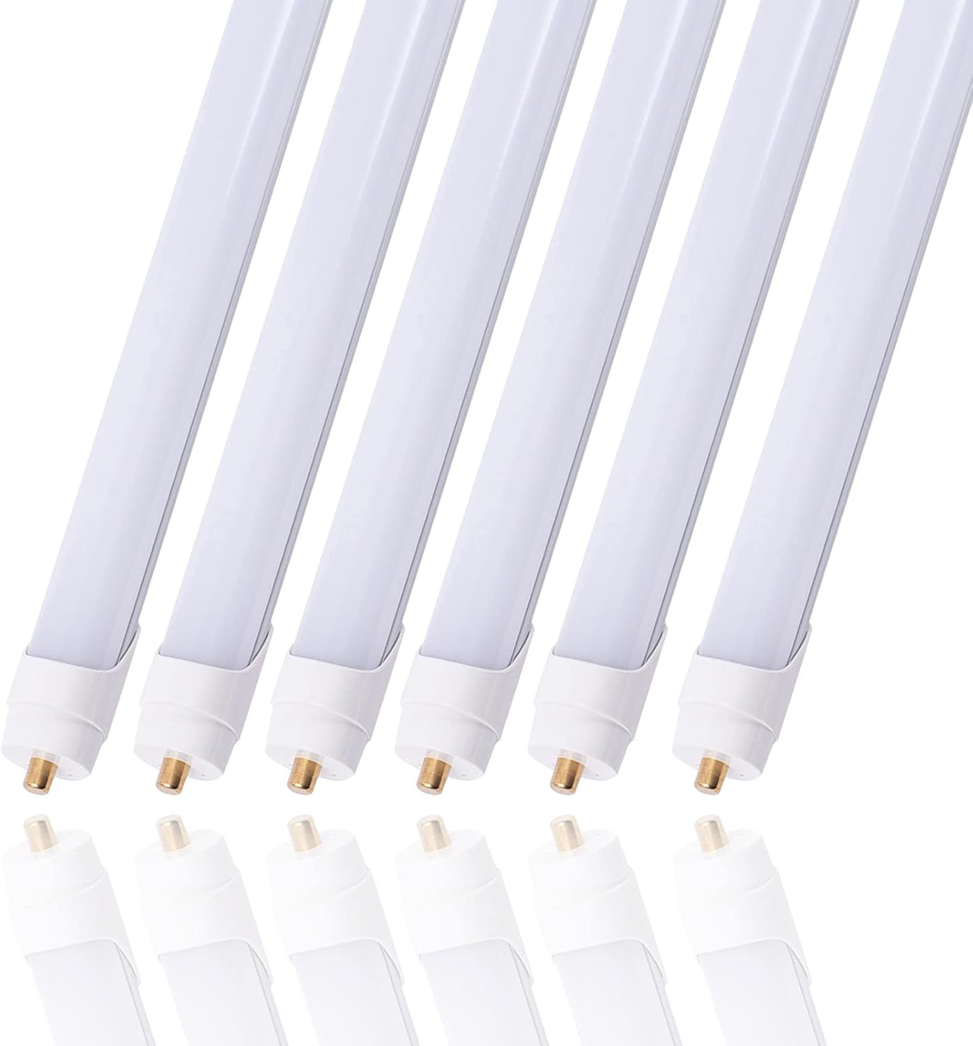 6pcs 8FT 50W T8 LED Tube Light White Daylight 6000k 8' LED Bulbs FA8 ...