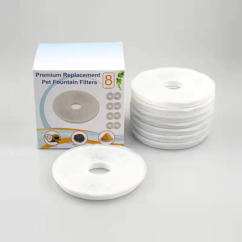 6pcs 8pcs Activated Carbon Filters for Catit Automatic 15cm Pet ...