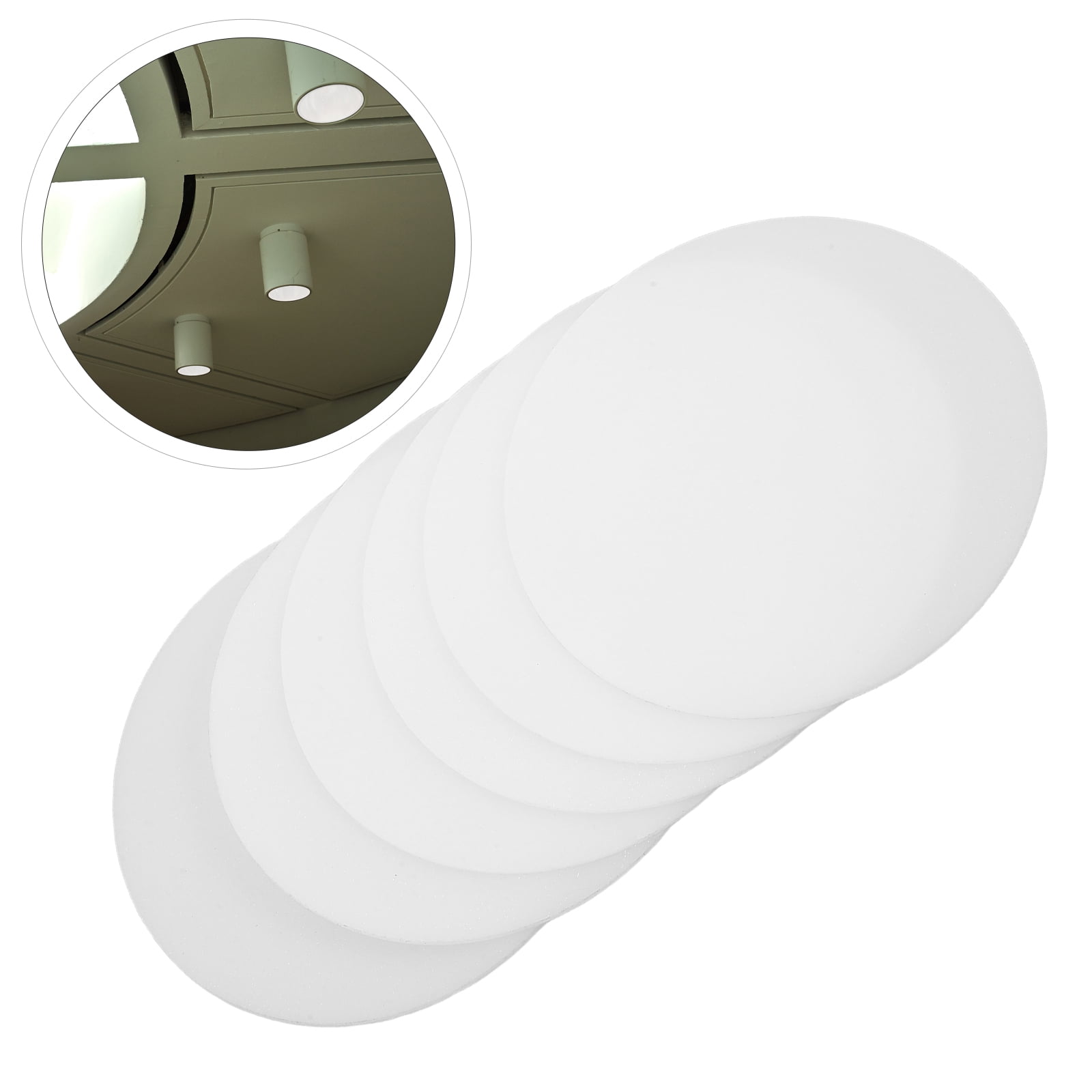 6pcs Acrylic Ceiling Light Diffuser Spotlight Lamp Covers Lamp Shade ...