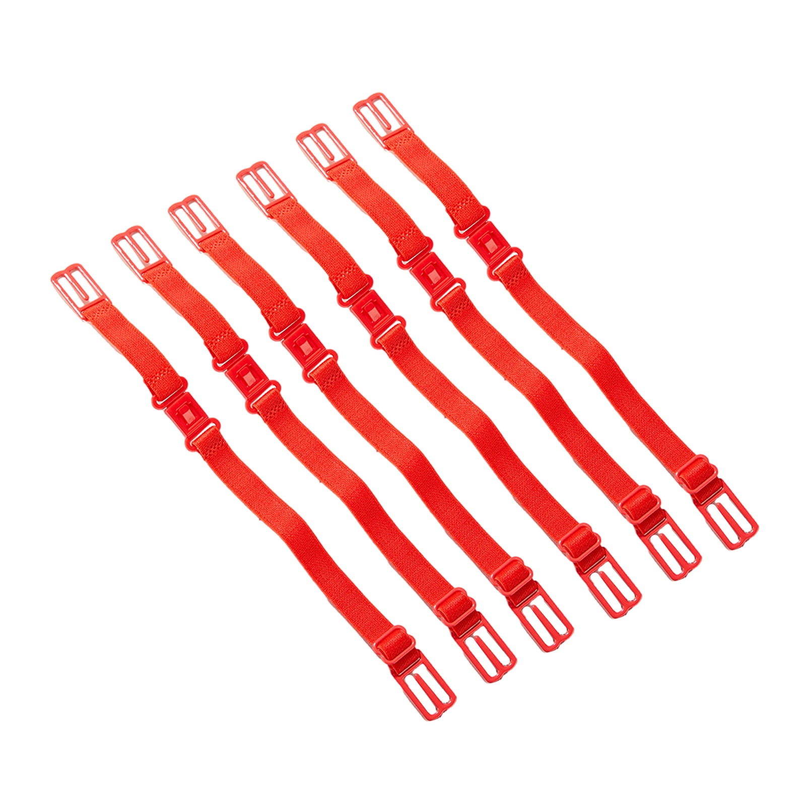 6pcs Adjustable Bra Strap Holders Nonslip Clips for Enhances Support ...