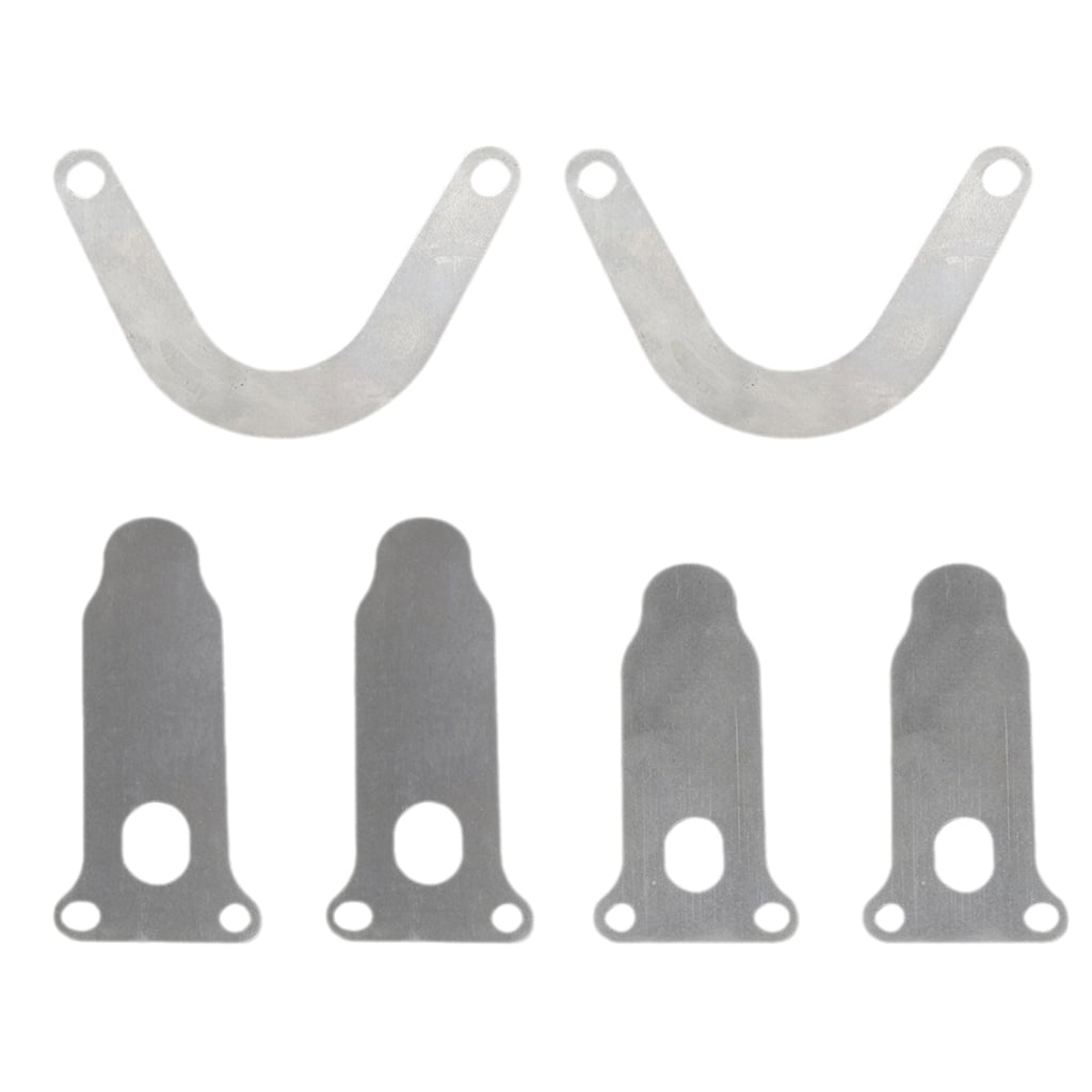 6pcs Air Compressor Valves Plates set Steel Replacement Valves Plates ...