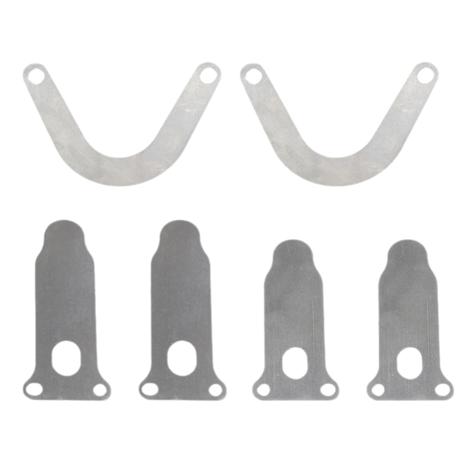 6pcs Air Compressor Valves Plates set Steel Replacement Valves Plates ...