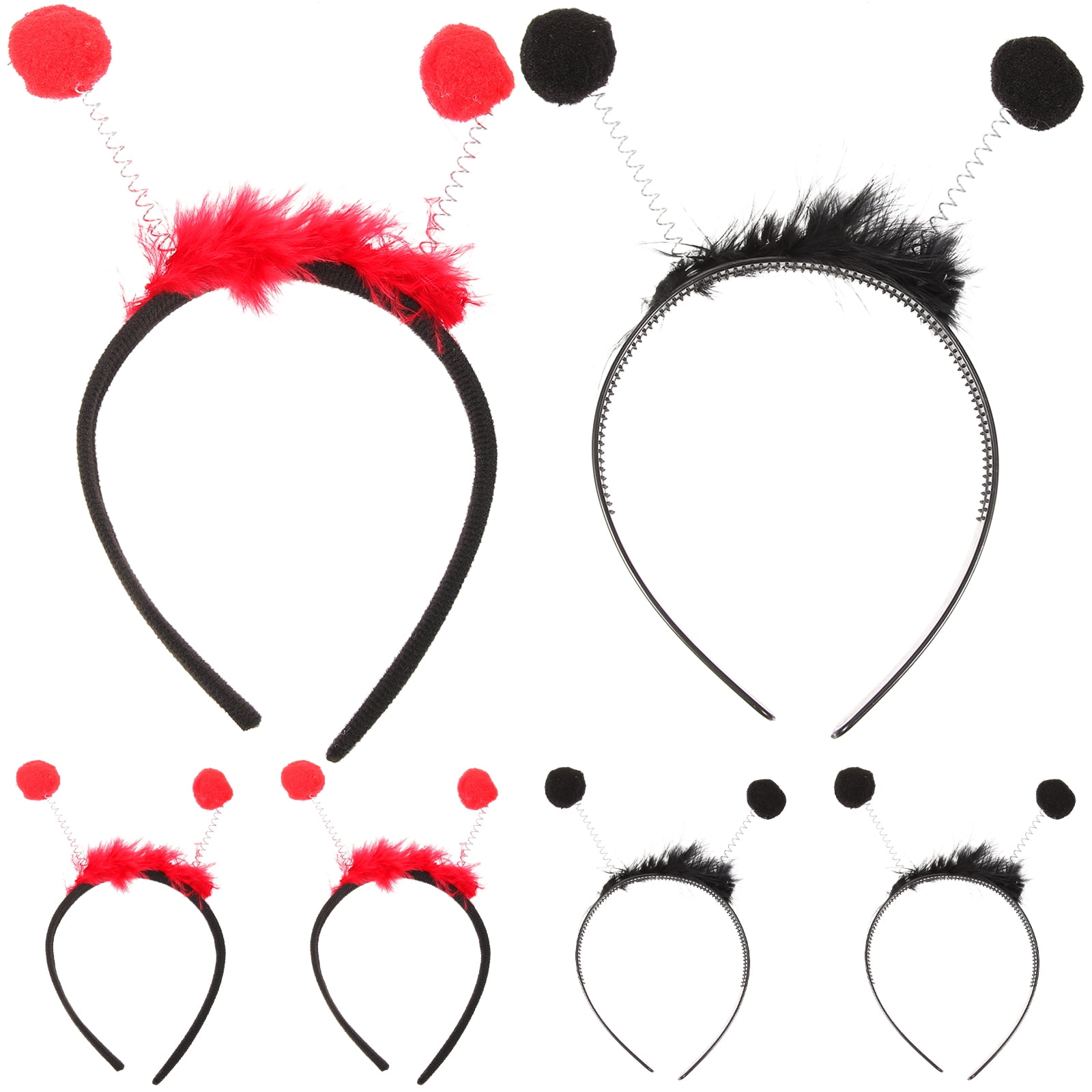 6pcs Antenna Headbands Costume Boppers Insect Ants Ladybug Costume ...