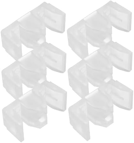 6pcs Anti Collision Blocks for Shower Door Bottom Guide Assembly Clear ...