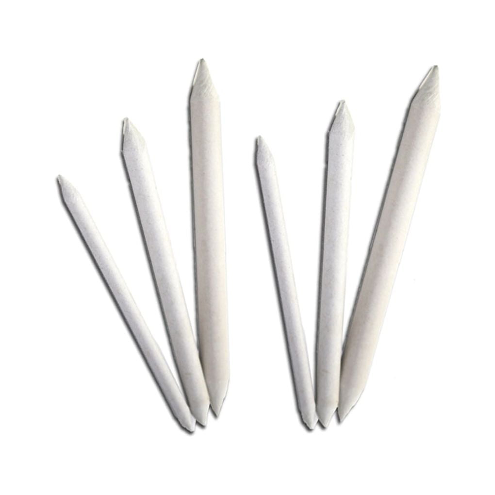 6pcs Art Paper Tortillon Blending Stump for Art Sketch Pastel Drawing ...