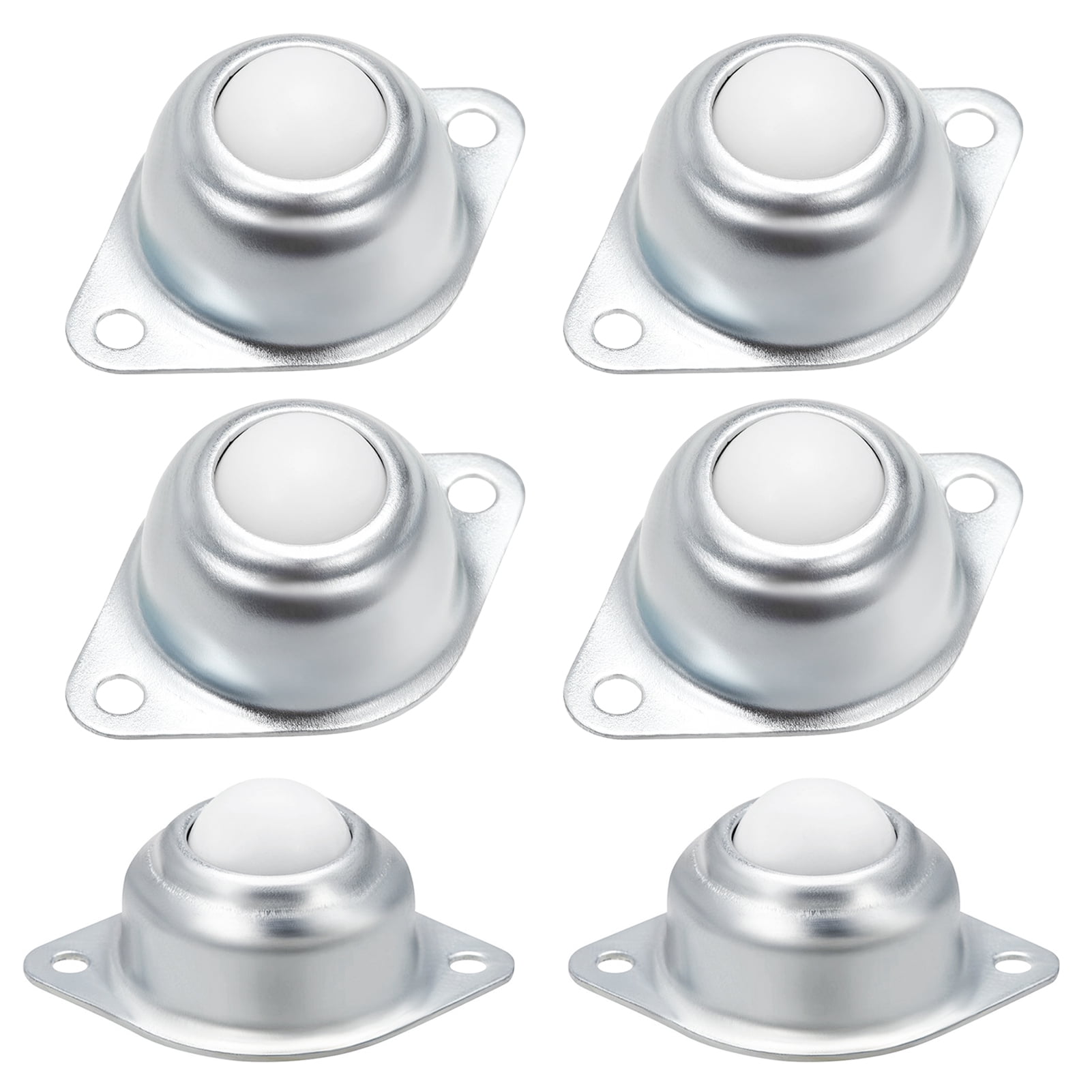 6pcs Ball Transfer Bearing Caster Round Durable Bull Wheels for ...