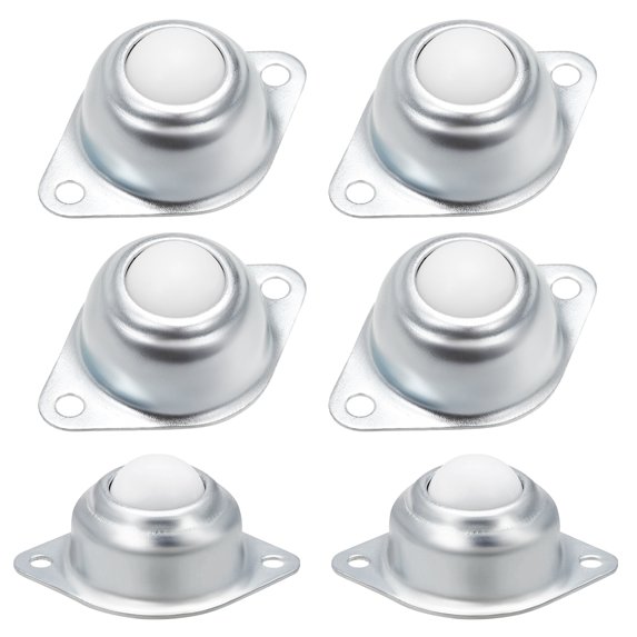 6pcs Ball Transfer Bearing Caster Round Durable Bull Wheels for ...