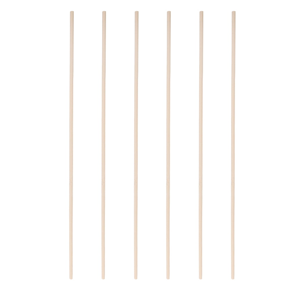 Minkissy Chair Sticks Bamboo Frame Parts Khaki 6Pcs - Walmart.com