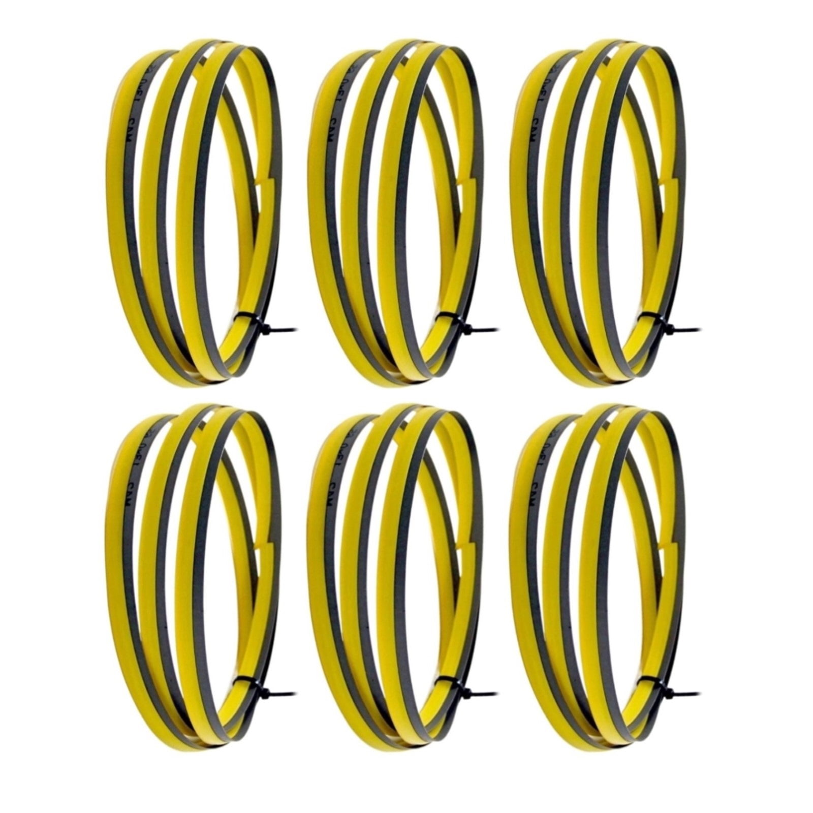 6pcs Band Saw Blades M42 Bi-Metal 1140x13x0.65mm 45" x 1/2" x 0.025 ...