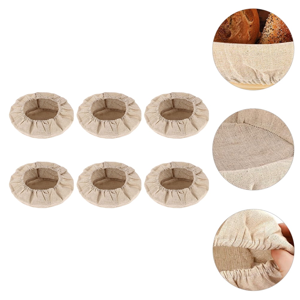 6pcs Baking Basket Liner for Pastry Making Cloth Cover at Home ...
