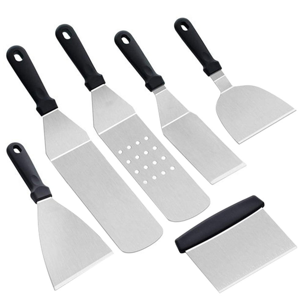 6pcs Barbecue Shovels BBQ Grill Stainless Steel Shovels Kitchen ...