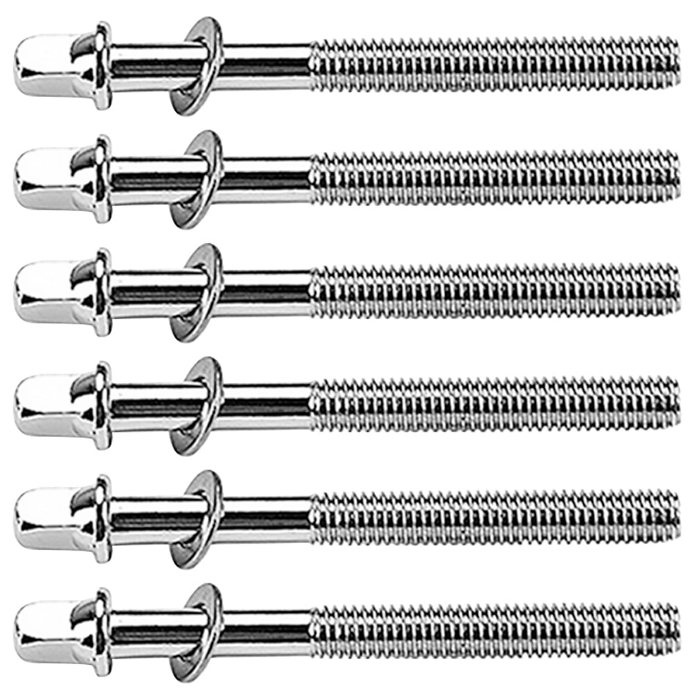 6pcs Bass Drum Tension Rods Drum Parts Replacement Tension Lug Screws ...