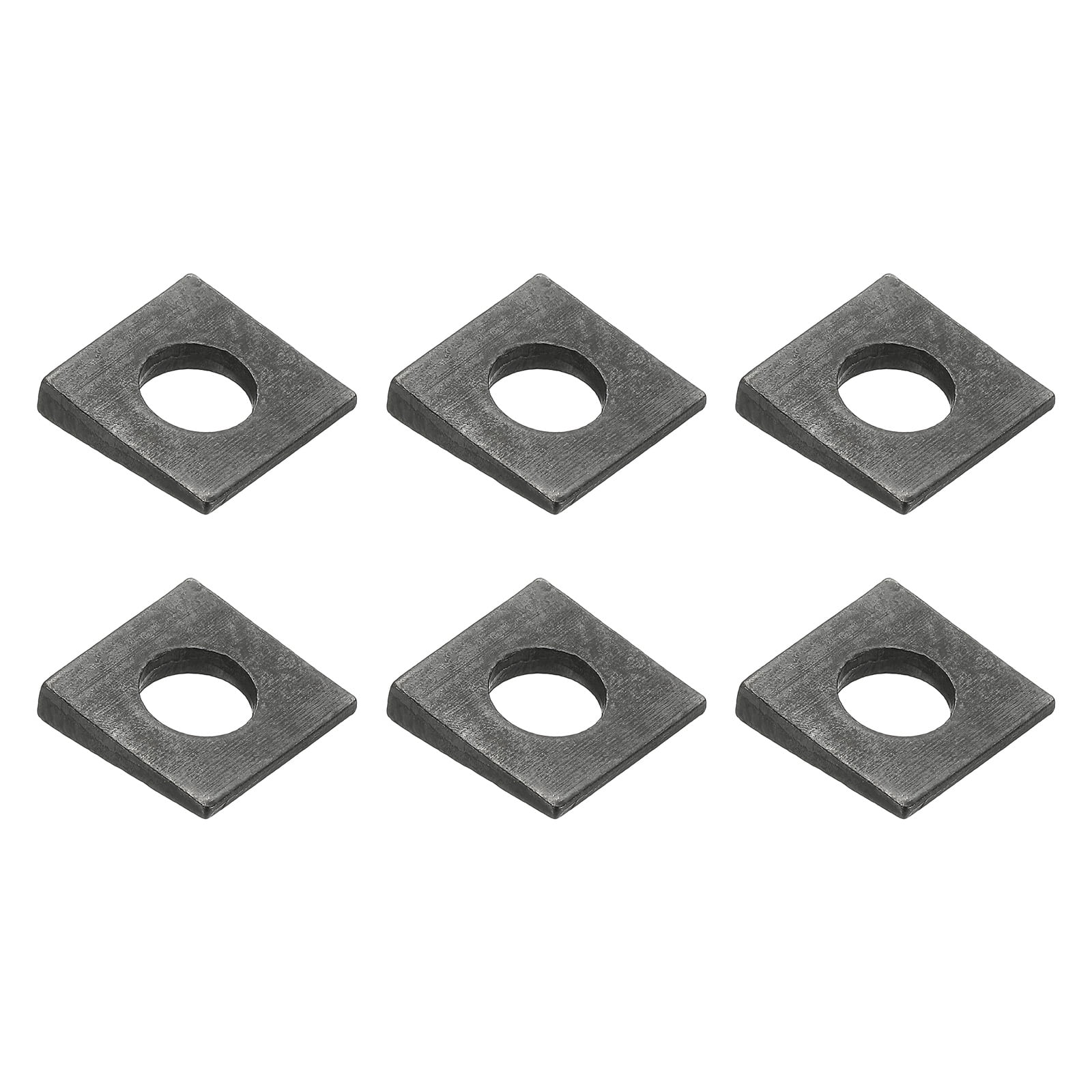 6pcs Beveled Square Washers, M12x28mm Square Beveled Washers Bearing ...