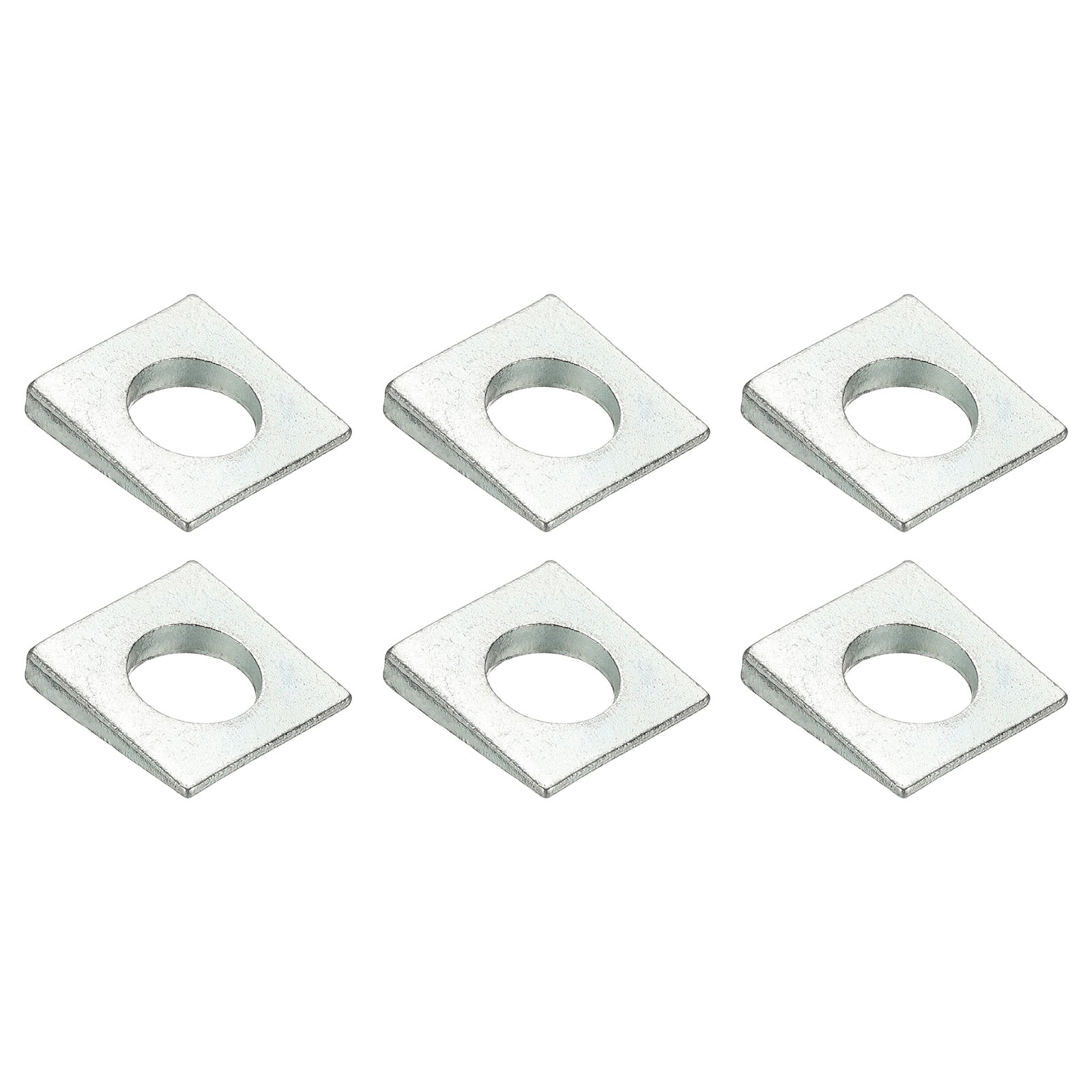 6pcs Beveled Square Washers, M20x40mm Square Beveled Washers Bearing ...