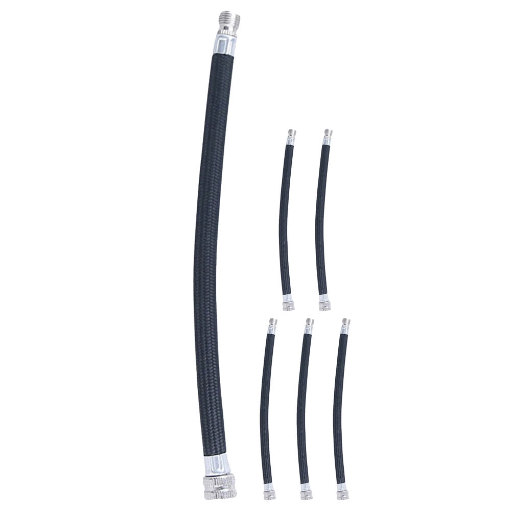6pcs Versatile Pump Accessories Extension Hose For Tire Inflator Pump ...