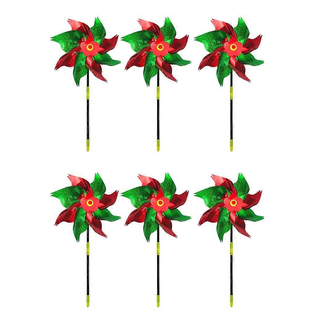 6pcs Bird Repellents Windmills Multifunction Garden Yard Party ...