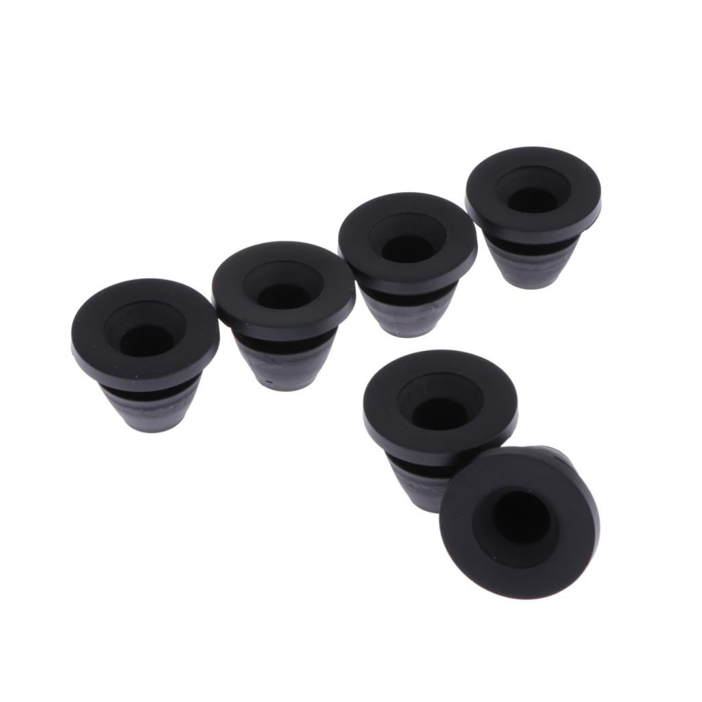 6pcs Black Rubber Side Cover Grommets, Motorcycle Fais for Tou, Great ...