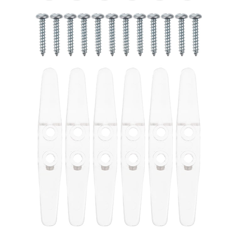 Blind String Holder 40 Pcs Window Blind Rope Cleat Transparent Plastic ...