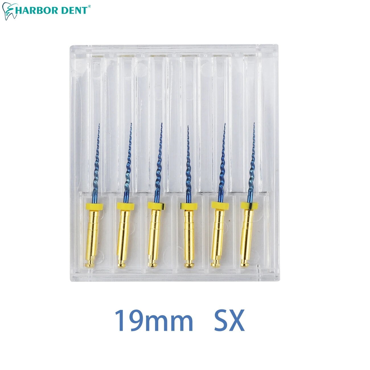 6pcs/Box Dental Heat Activated Canal Root Files 19/21/25mm Dentist ...