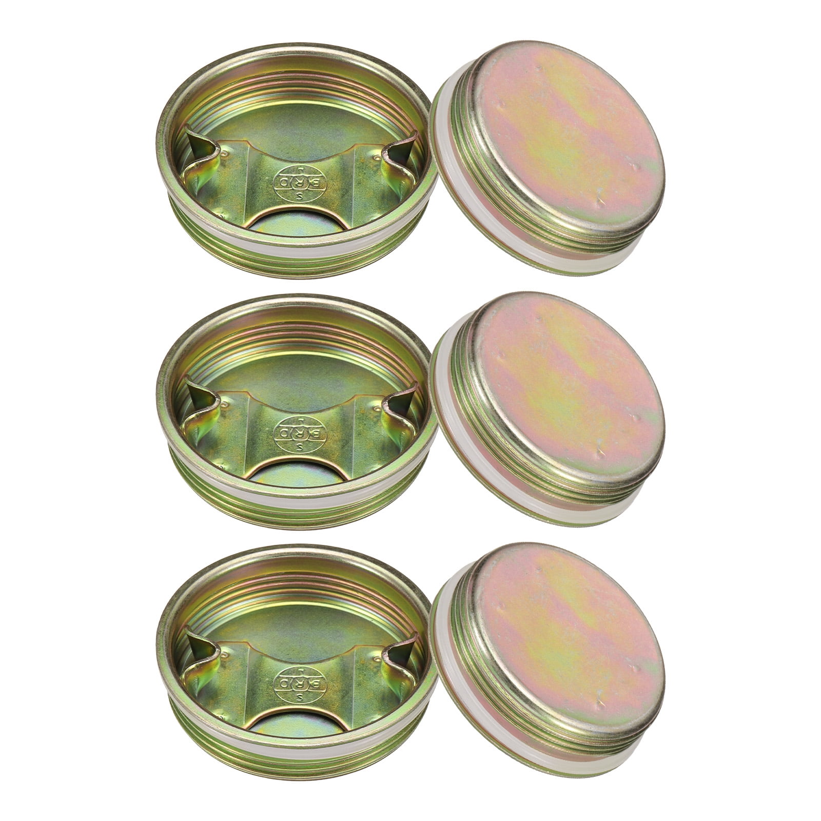 6pcs Bung Cap Bung Drum Plug 200l Oil Drum Cap Steel Plugs Galvanized ...