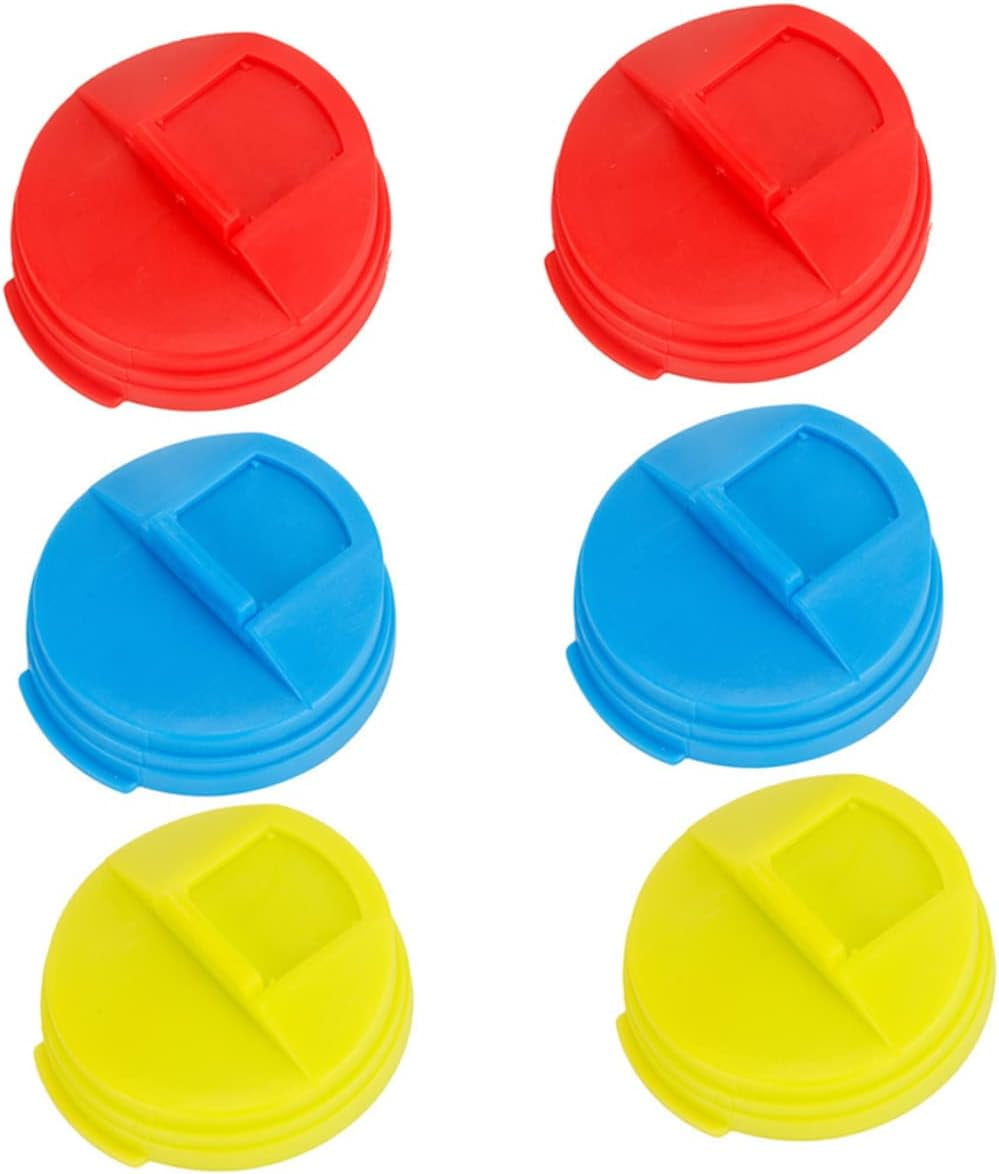 6pcs Can Caps Sealing Covers for Soda Bottles Leak Drink Bottle Sealing ...