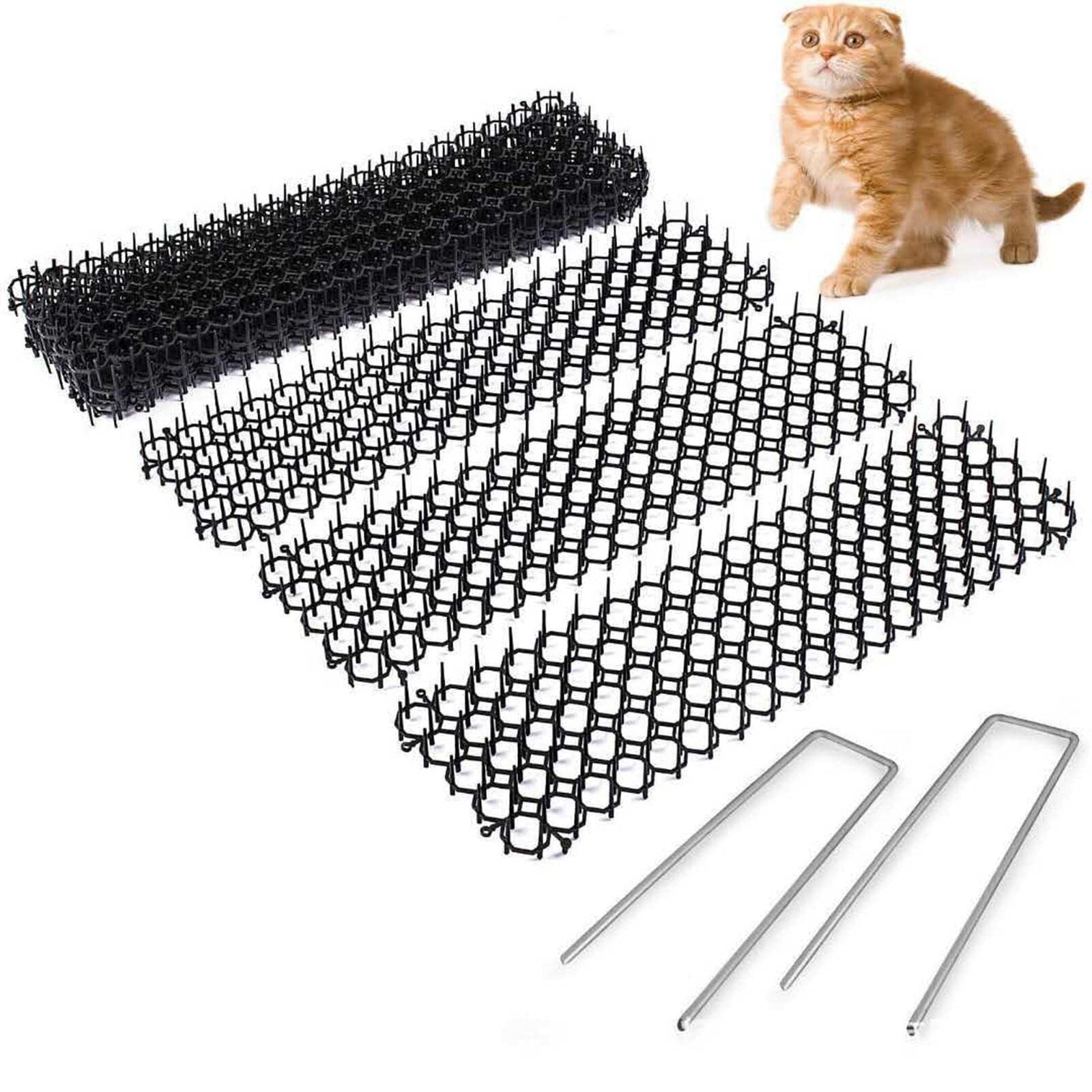 6pcs Cat Scat Mats Anti-Digging Keep Away with Spikes -Anti Dogs Mat ...