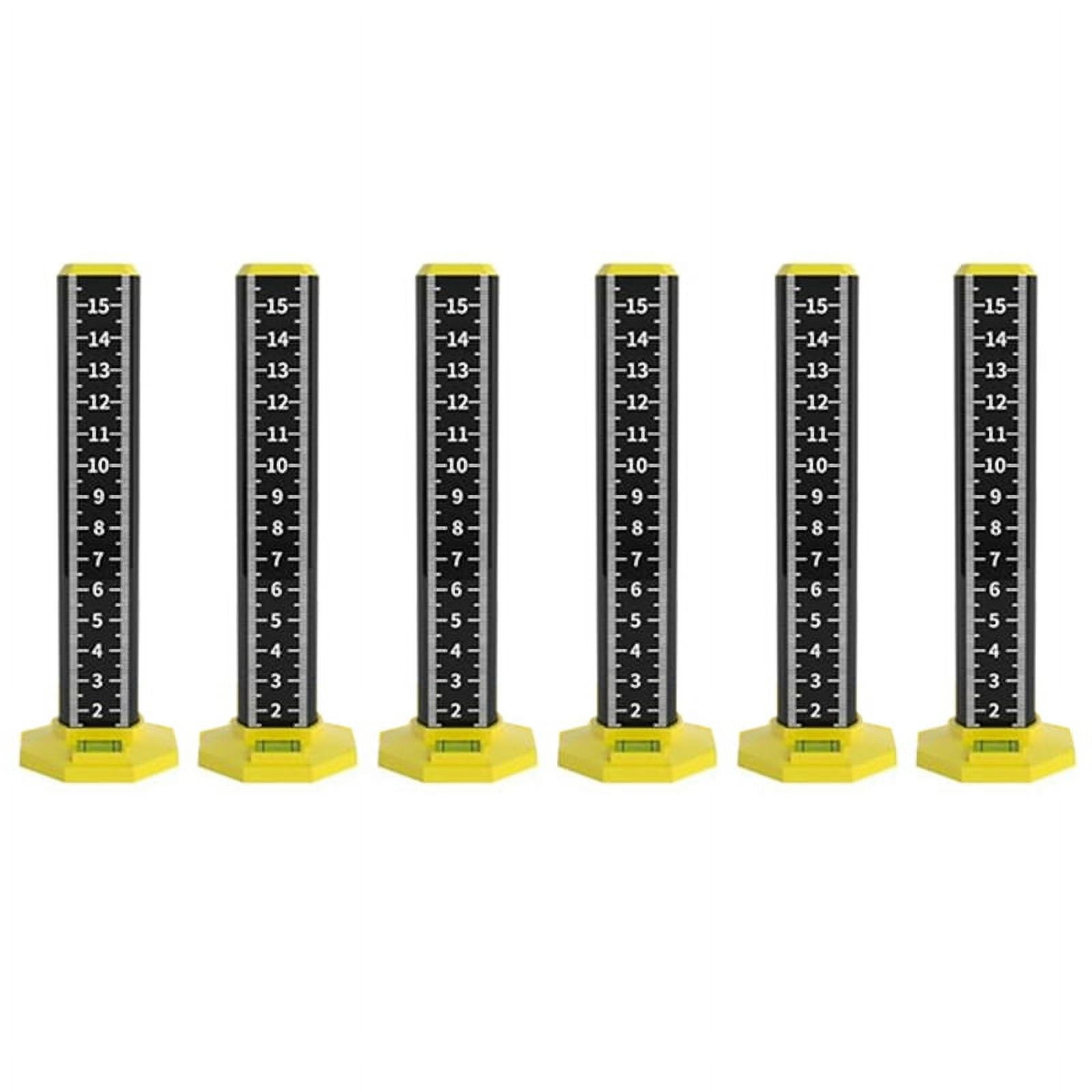 6pcs Ceiling and Floor Tile Height Ruler, Drop Ceiling Installation ...