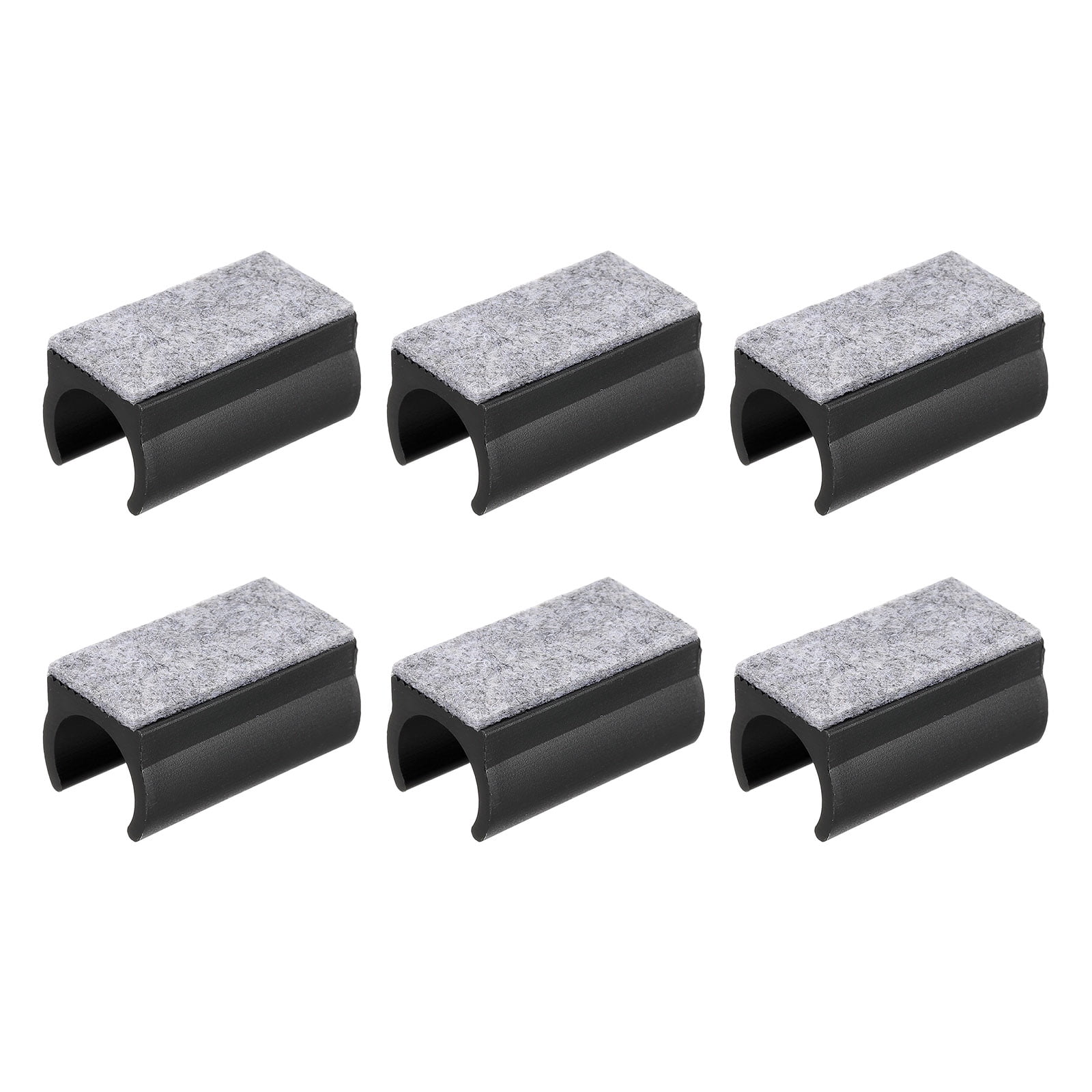 6pcs Chair Leg Cover with Felt Pad, U Shaped Chair Tube Floor ...