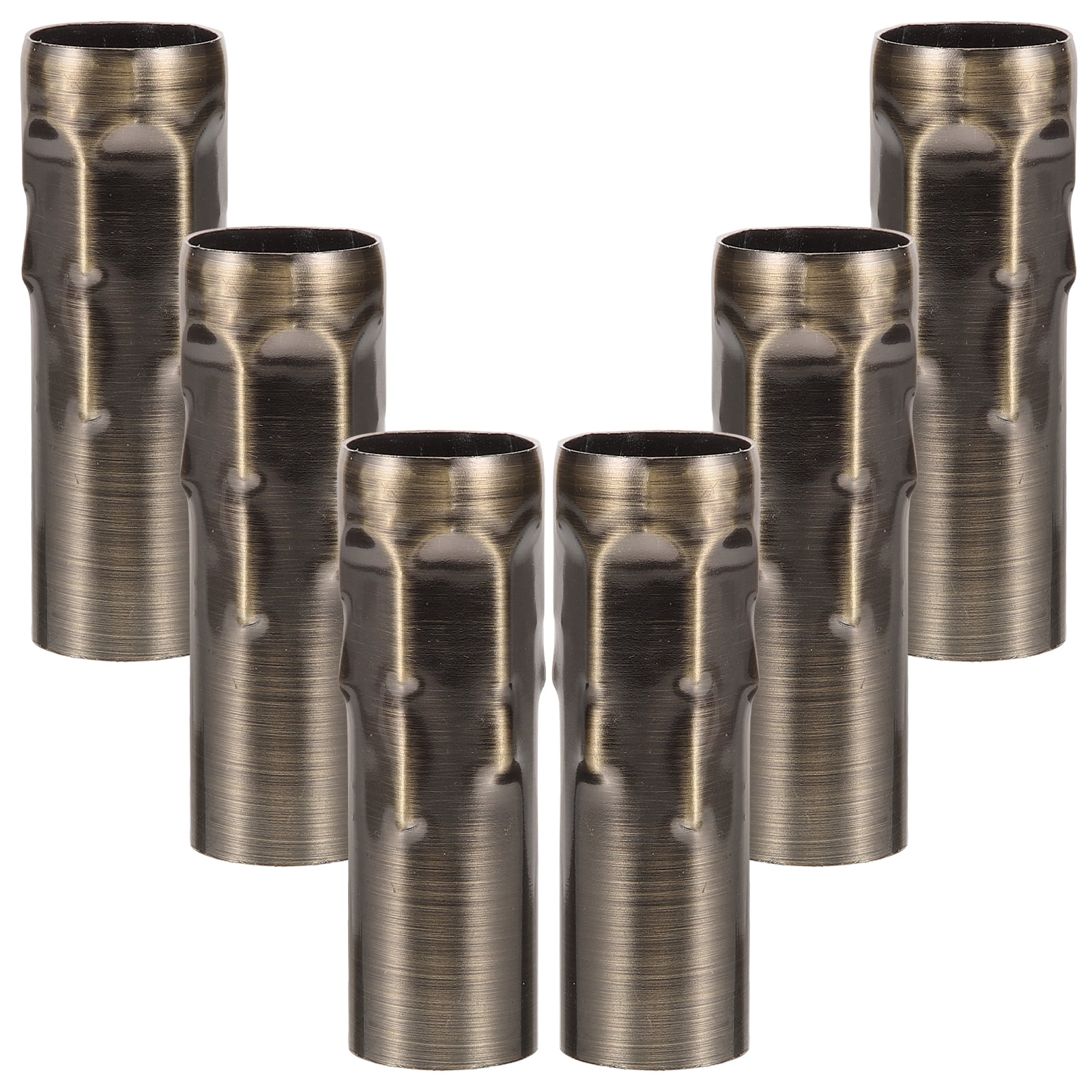 6pcs Chandelier Fittings DIY Vintage Pendant Light Tubes Crystal ...