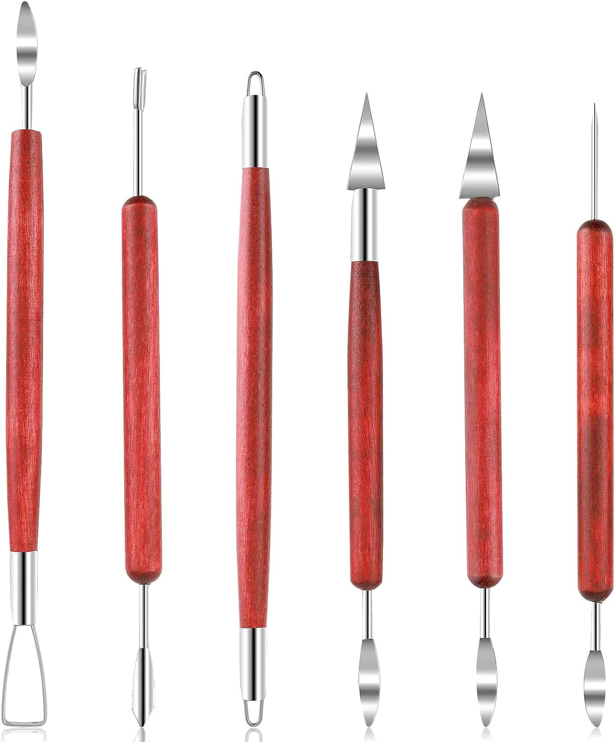 6pcs Clay Sculpting Tools Polymer Clay Tools Modelling Tools Sculpting ...