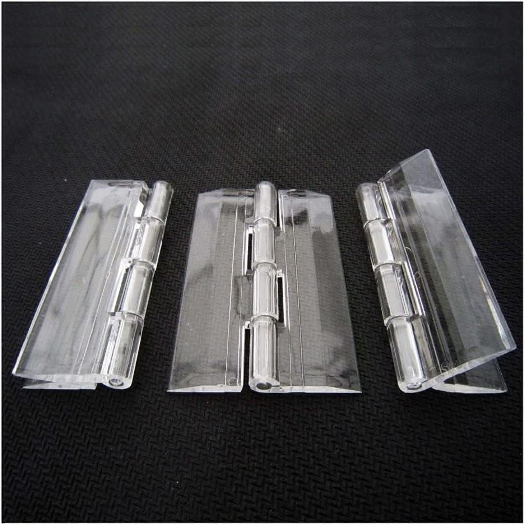 6pcs Clear Transparent Acrylic Plastic Hinge Box Piano Plexiglass Hinge ...