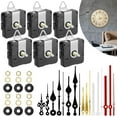 6pcs Clock Movement Mechanism Kit, TSV DIY Wall Quartz Clock Movement ...