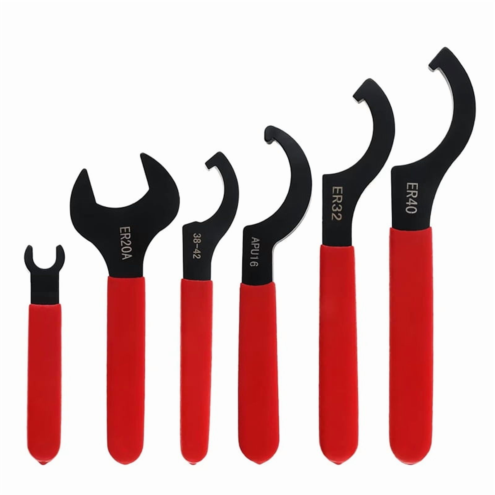 6pcs Coil over Spanner Wrench Set for Suspension System Heavy Duty ...