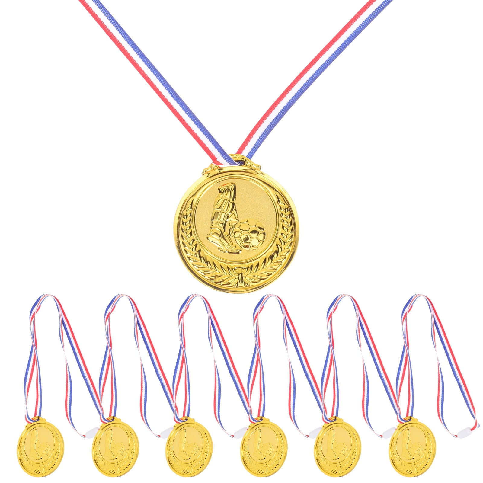 6pcs Competition Awards Medals Sports Competition Medals Hanging Medal ...