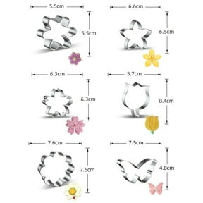 Fall Leaf Cookie Cutter Set-4 Piece-Maple Leaf, Oak Leaf, Leaf Shapes ...