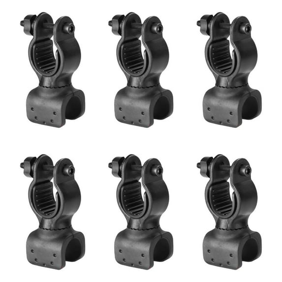 6pcs Cycling Light Brackets Waterproofed Light weight Bike Light Mount ...