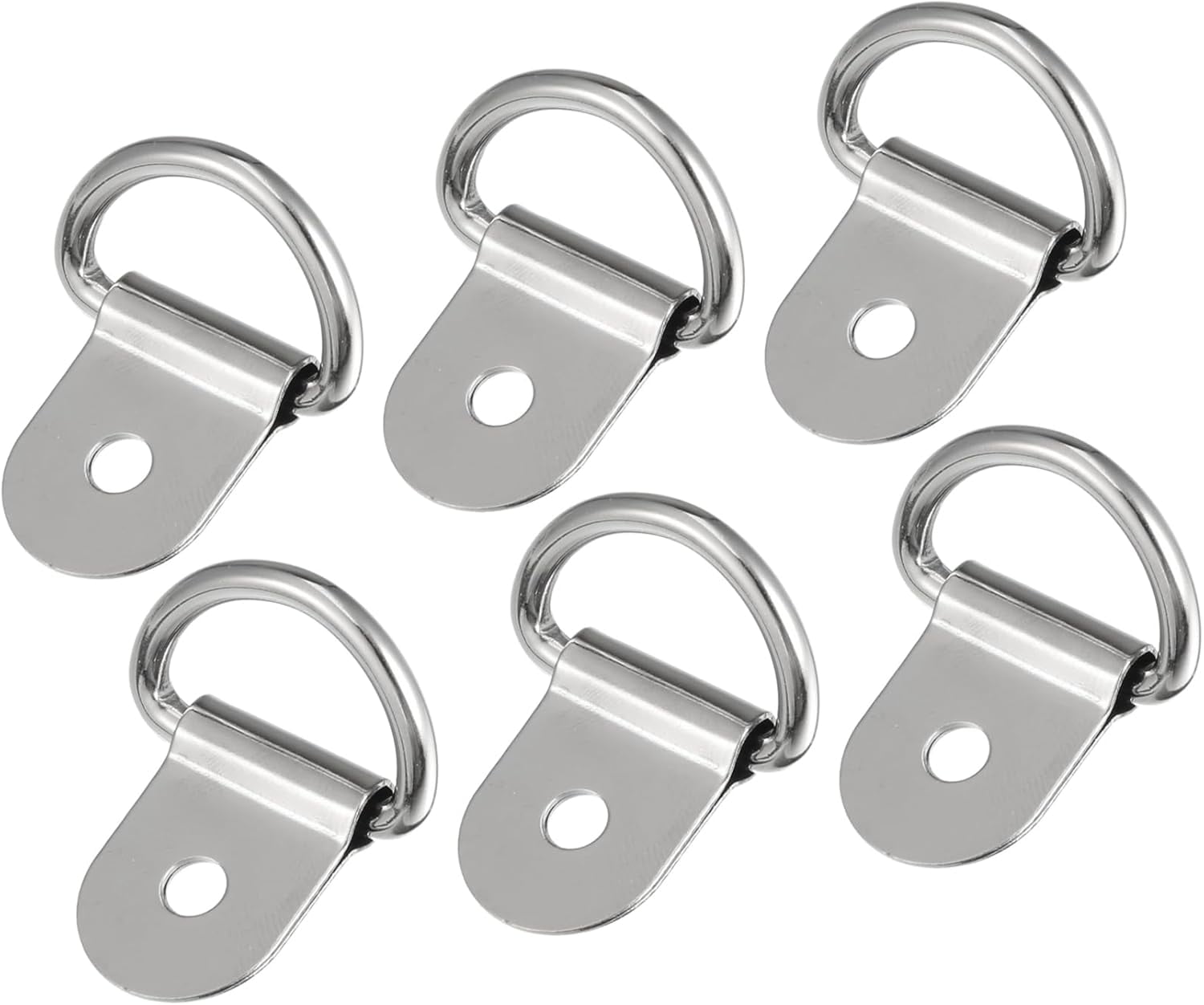 6pcs D Ring Tie Down Anchor 3mm Diameter D Rings Anchor Lashing Ring ...