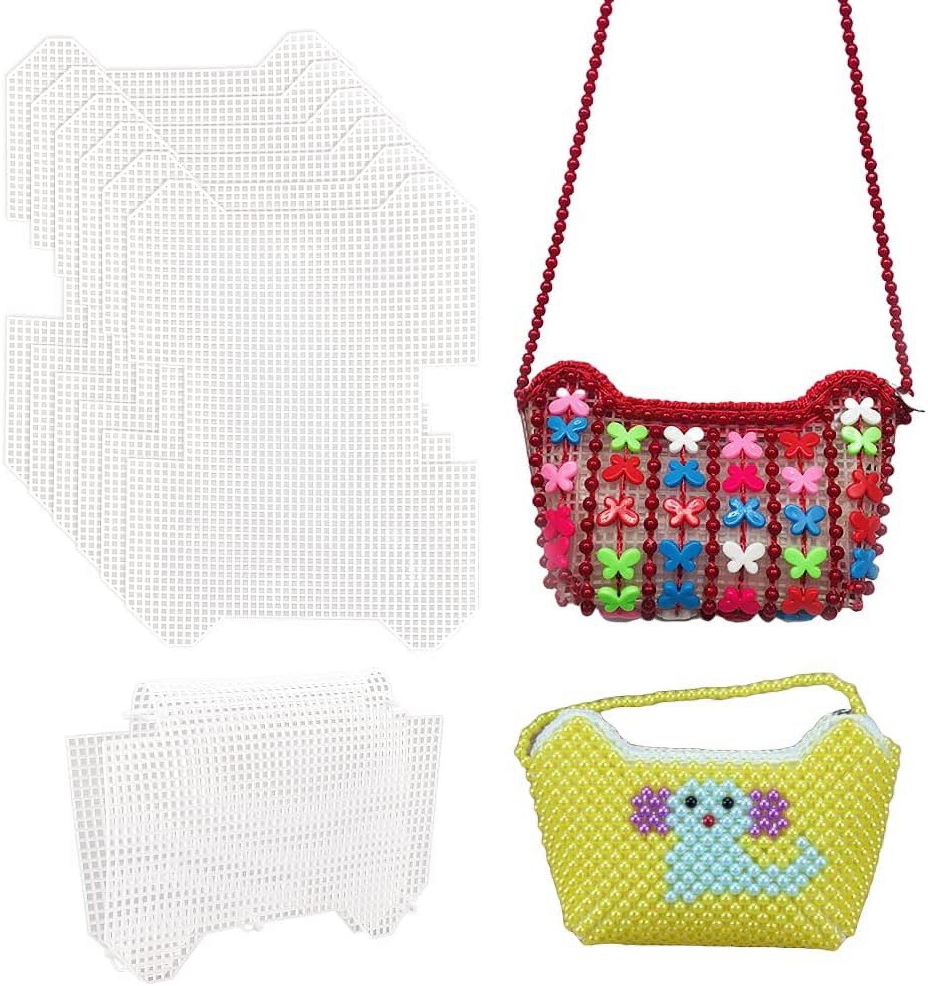 6pcs DIY Plastic Mesh Canvas Sheets Clear Plastic Mesh Sheets for ...